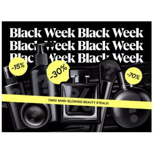 lyko Black Week - bis zu 70% Rabatt auf Beauty Produkte - Black-Friday.at